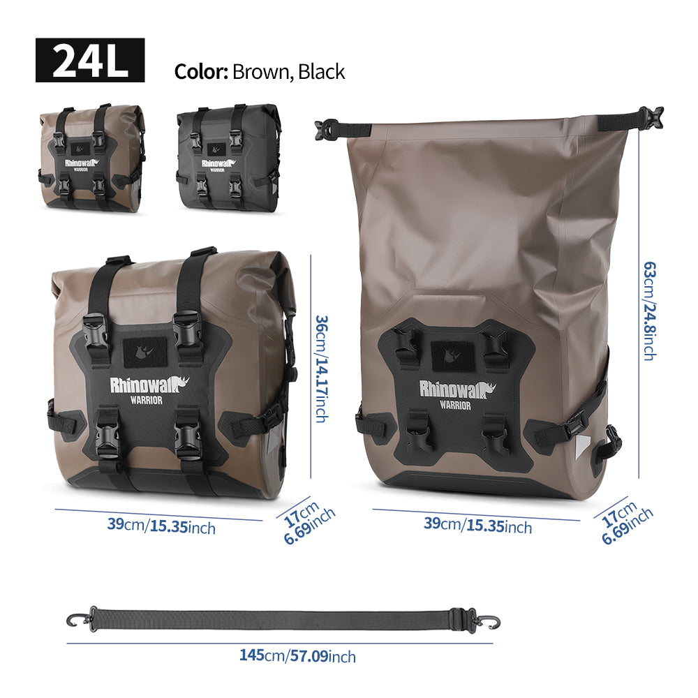 24L Waterproof Side Bag – Rhinowalk Official Store