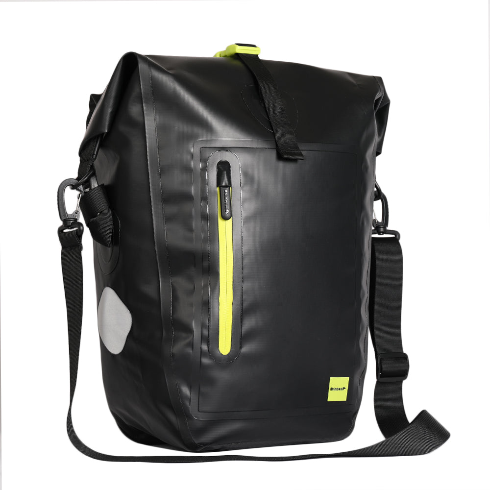 Rhinowalk bike bag waterproof bike pannier bag 25l store